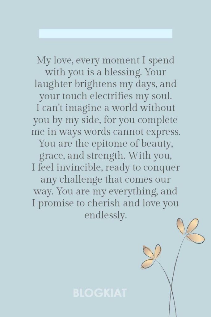 25 Beautiful Long Love Paragraphs to Melt Her Heart - Blogkiat