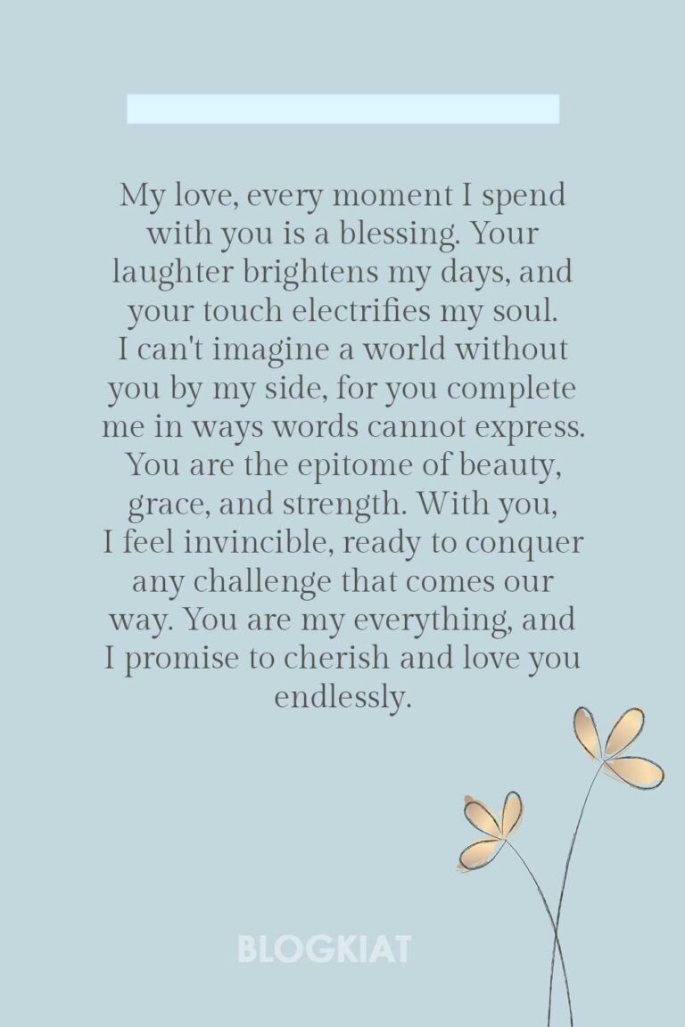 25 Beautiful Long Love Paragraphs to Melt Her Heart - Blogkiat