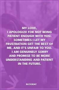 65 Sorry Paragraphs For Her To Show Your Feelings - Blogkiat