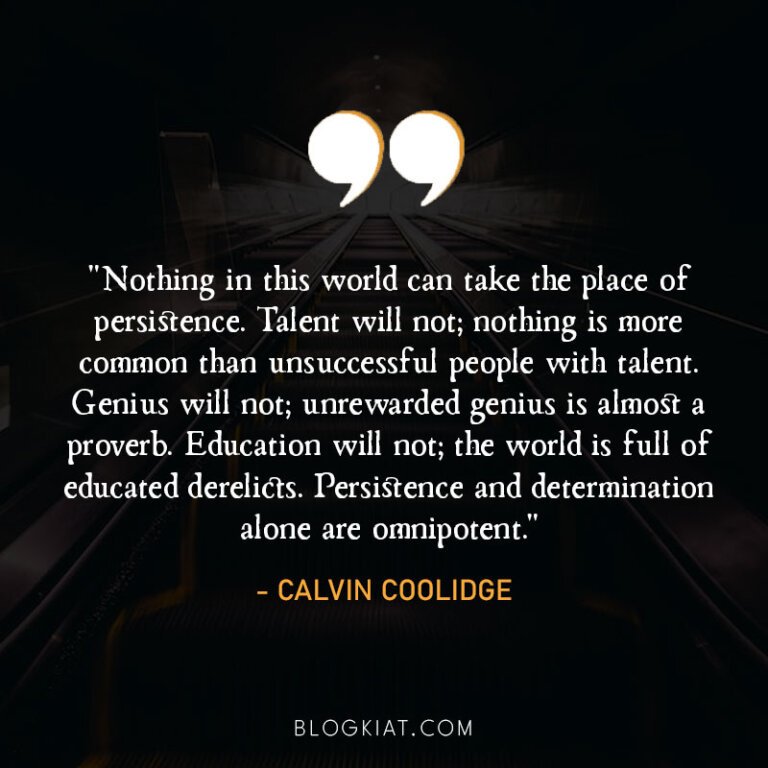 Top 45 Persistence Quotes (2024 Update)