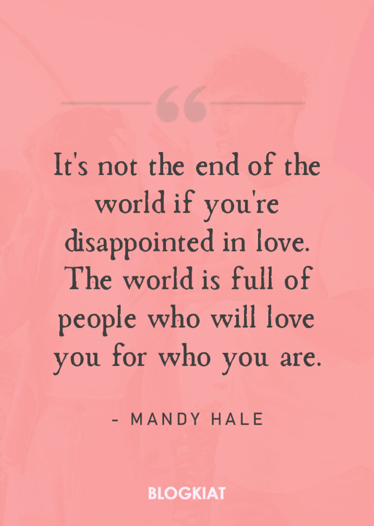 75 Relationship Disappointed Quotes & Sayings(2024)