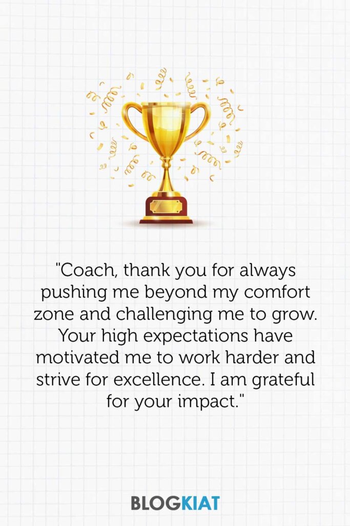 50 Best Thank You Coaches Messages (2024)