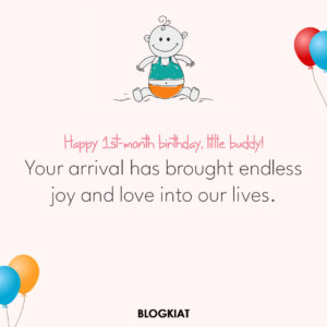115 Heartwarming One-Month Birthday Wishes for Your Baby Boy!