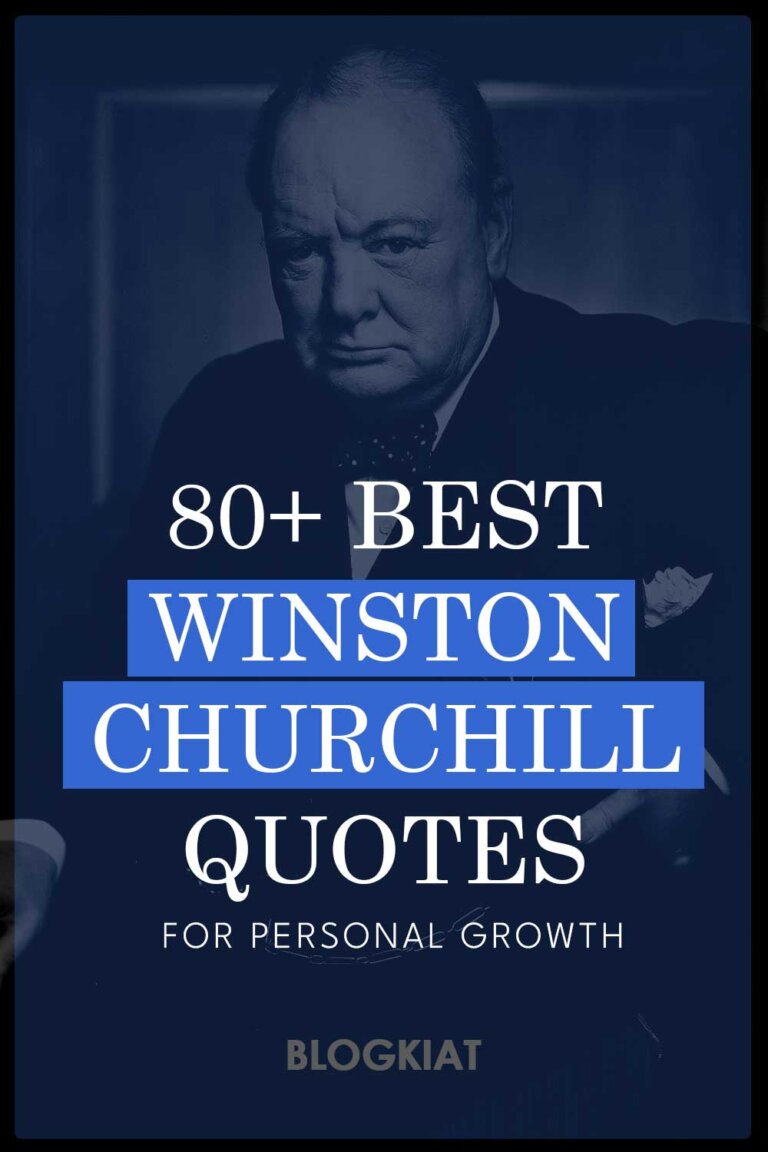80+ Best Winston Churchill Quotes for Personal Growth - Blogkiat