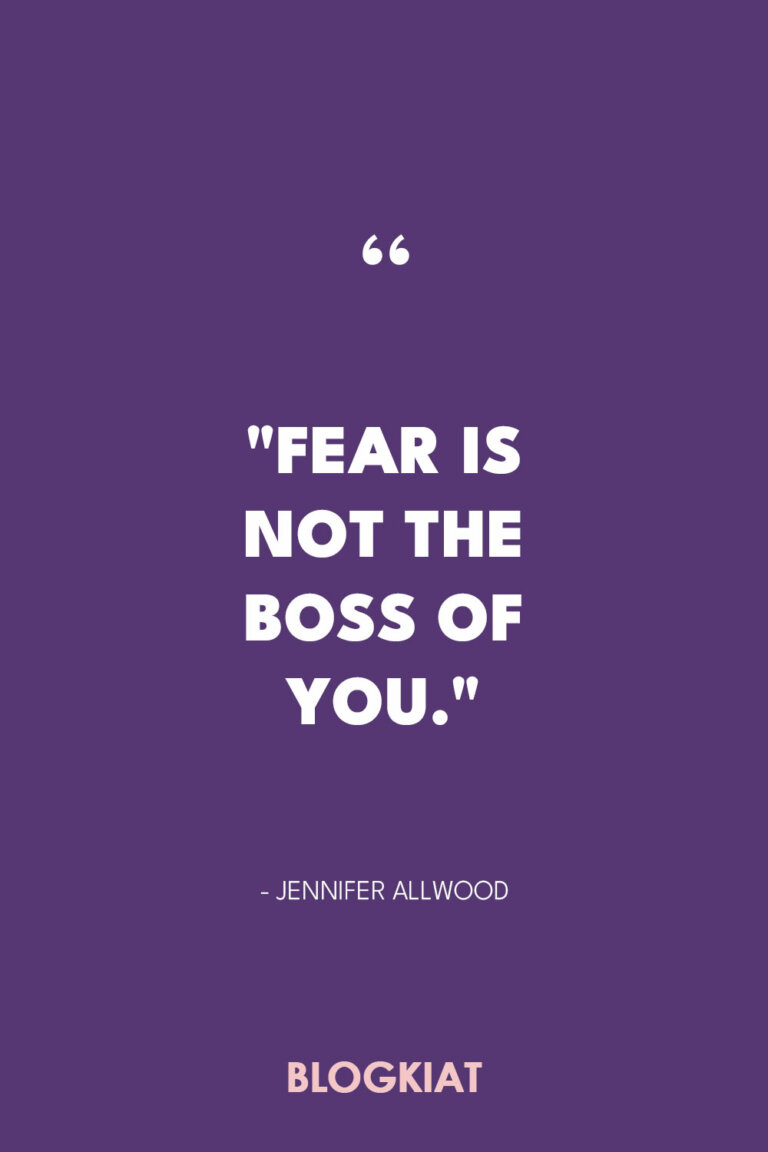25 Best Inspirational Quotes About Fear