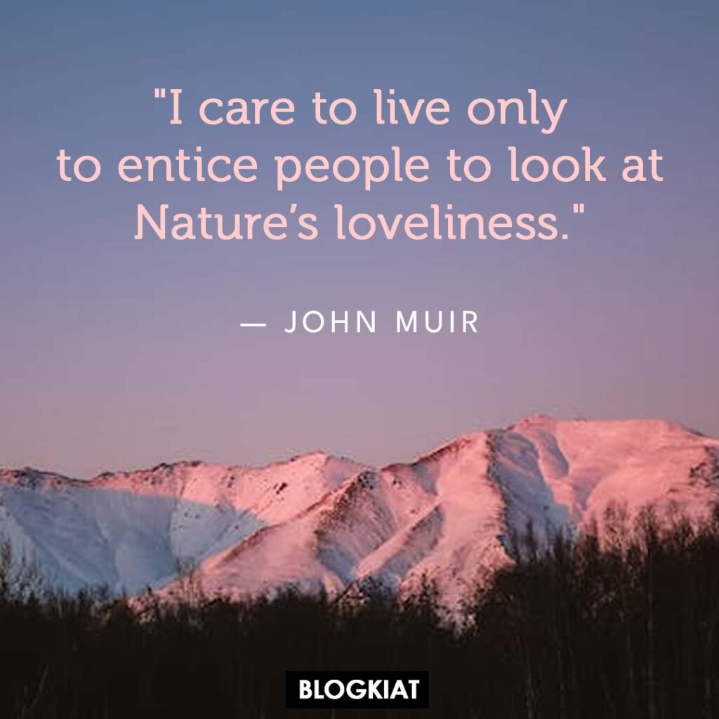 25 John Muir Quotes That Inspire Adventure - Blogkiat
