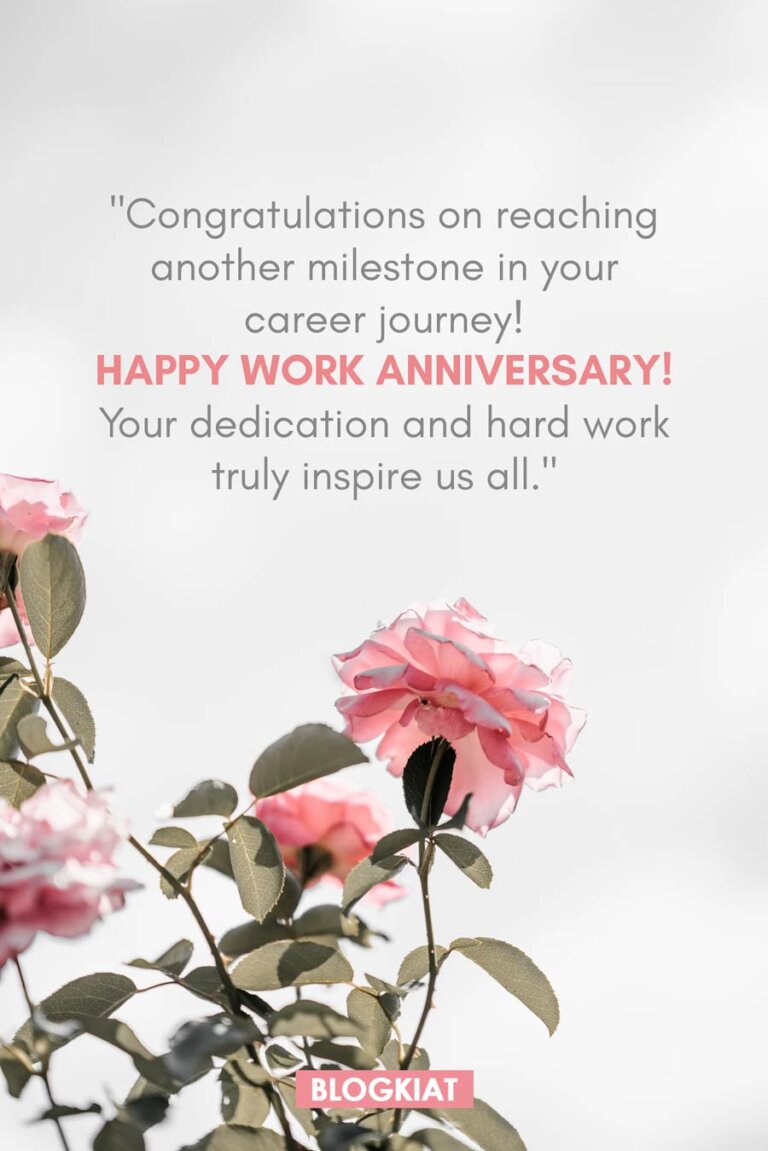 80+ Work Anniversary Messages For Positive Workplace Culture - Blogkiat