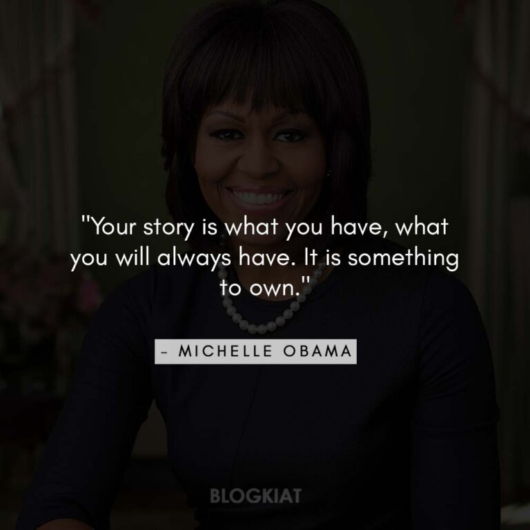 40 Michelle Obama Quotes that Resonate with Positivity - Blogkiat