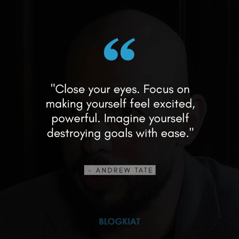 40 Andrew Tate Inspirational Quotes For Success - Blogkiat