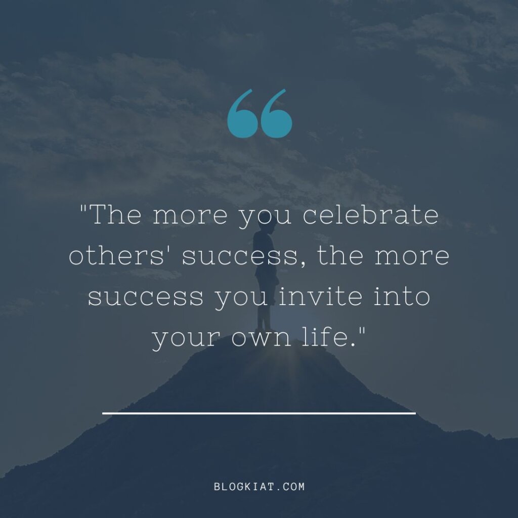 65 Be Happy for Others Success Quotes - Blogkiat