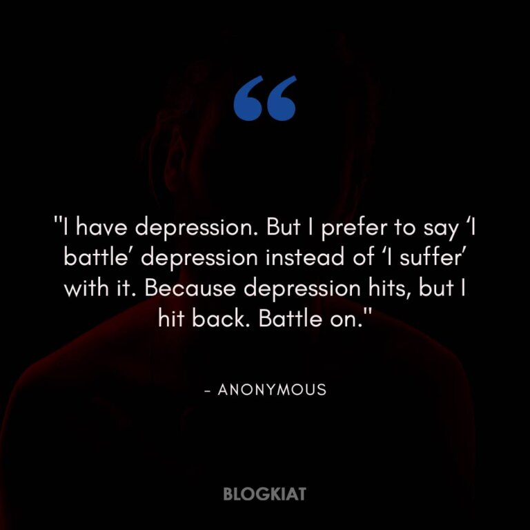 50 Inspirational Depression Quotes to Light Your Path - Blogkiat