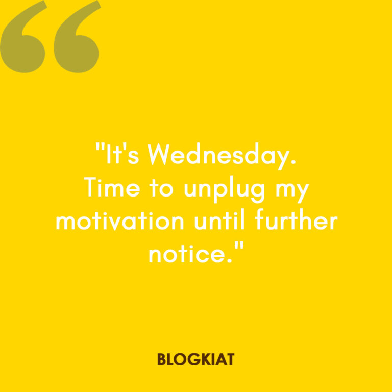 45 Funny Wednesday Quotes to Brighten Your Midweek Mood - Blogkiat