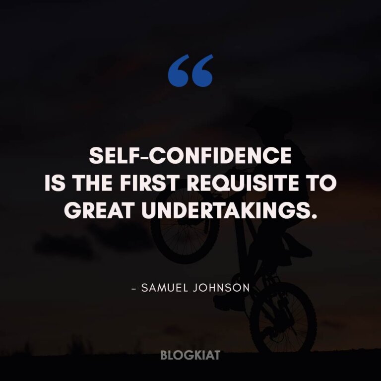 38 Best Motivational Quotes For Self Confidence - Blogkiat