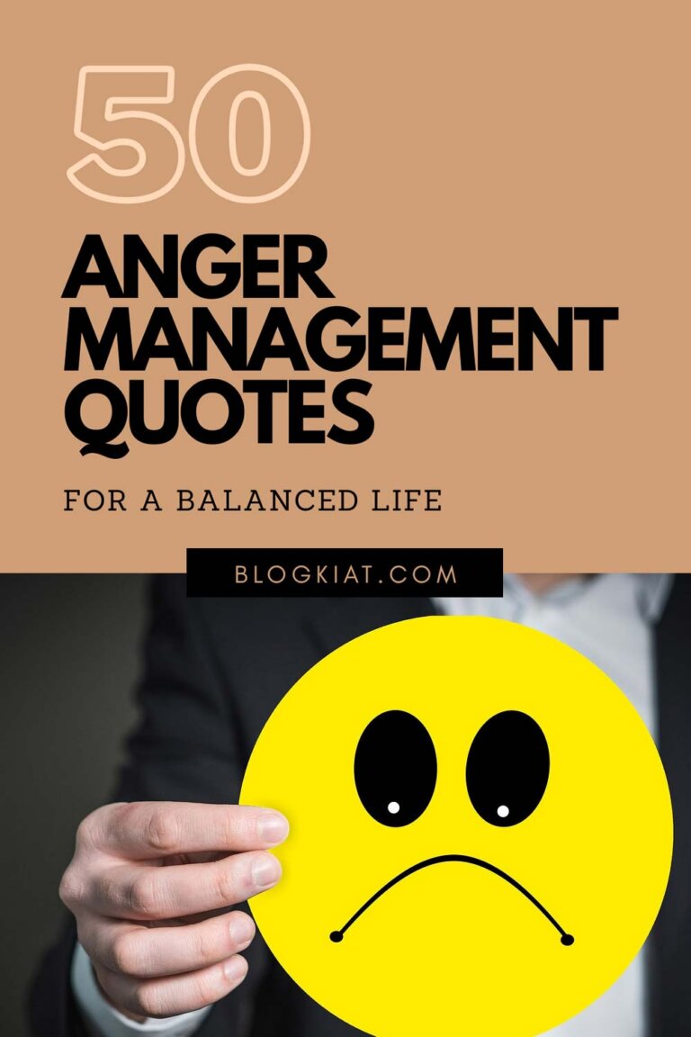 50 Anger Management Quotes for a Balanced Life - Blogkiat
