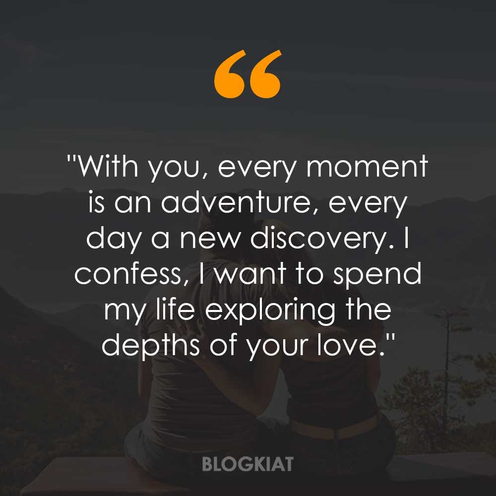 40 Best Love Confession Messages For Her - Blogkiat